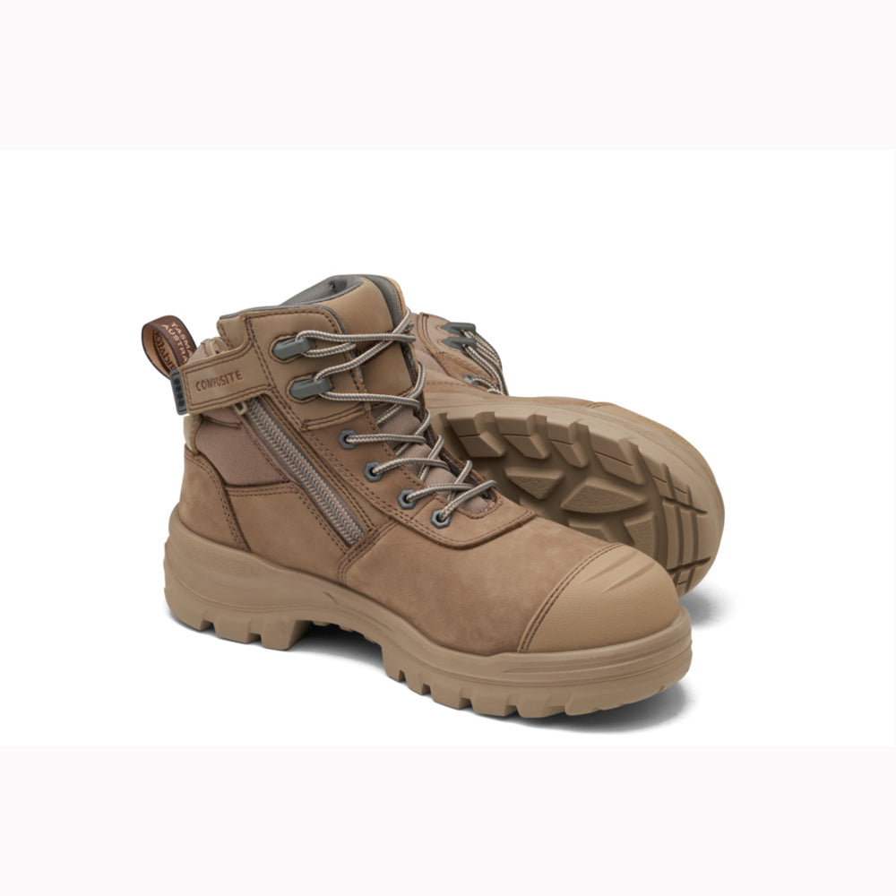 ALL NEW Blundstone Range - #8553 - Rotoflex - Stone – Safeline Products ...
